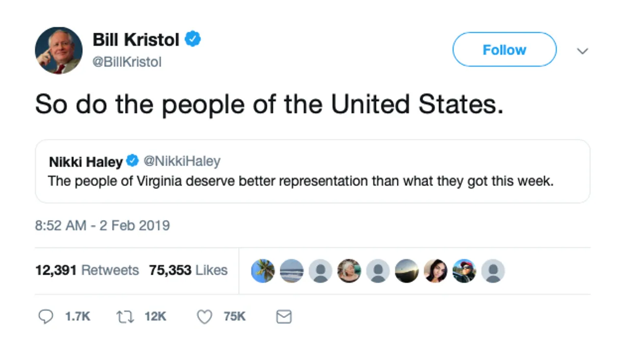 ‘Never Trump’ Conservative Bill Kristol Donated To Ralph Northam’s ...