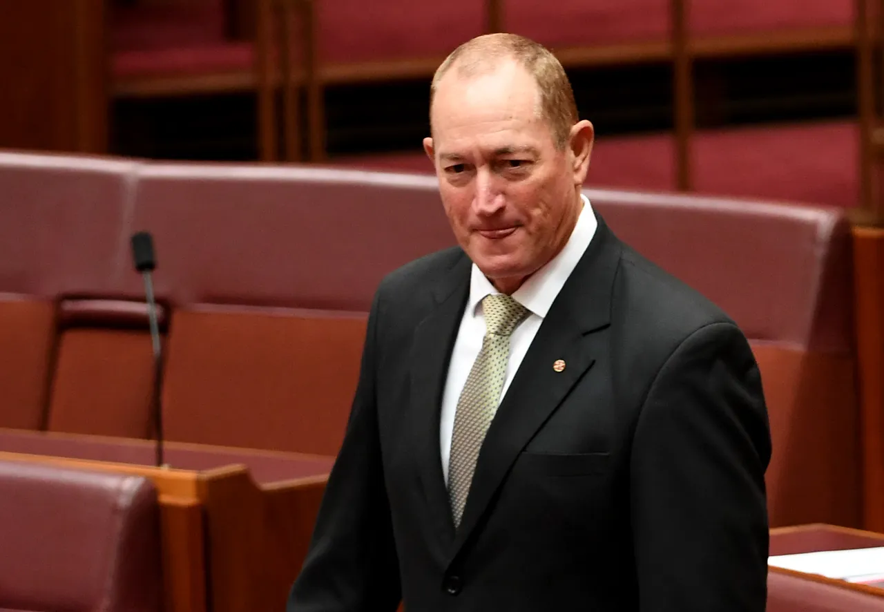 Egged Australian Senator Censured By Parliament For New Zealand ...
