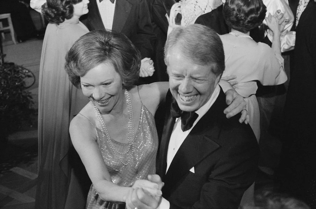 Jimmy And Rosalynn Carter Celebrate Their First Wedding Anniversary ...