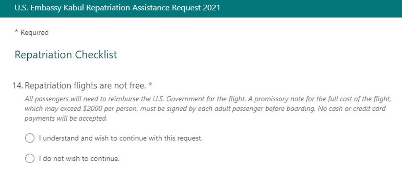 Biden Administration Won’t Say If It Will Reimburse Americans Who Were ...