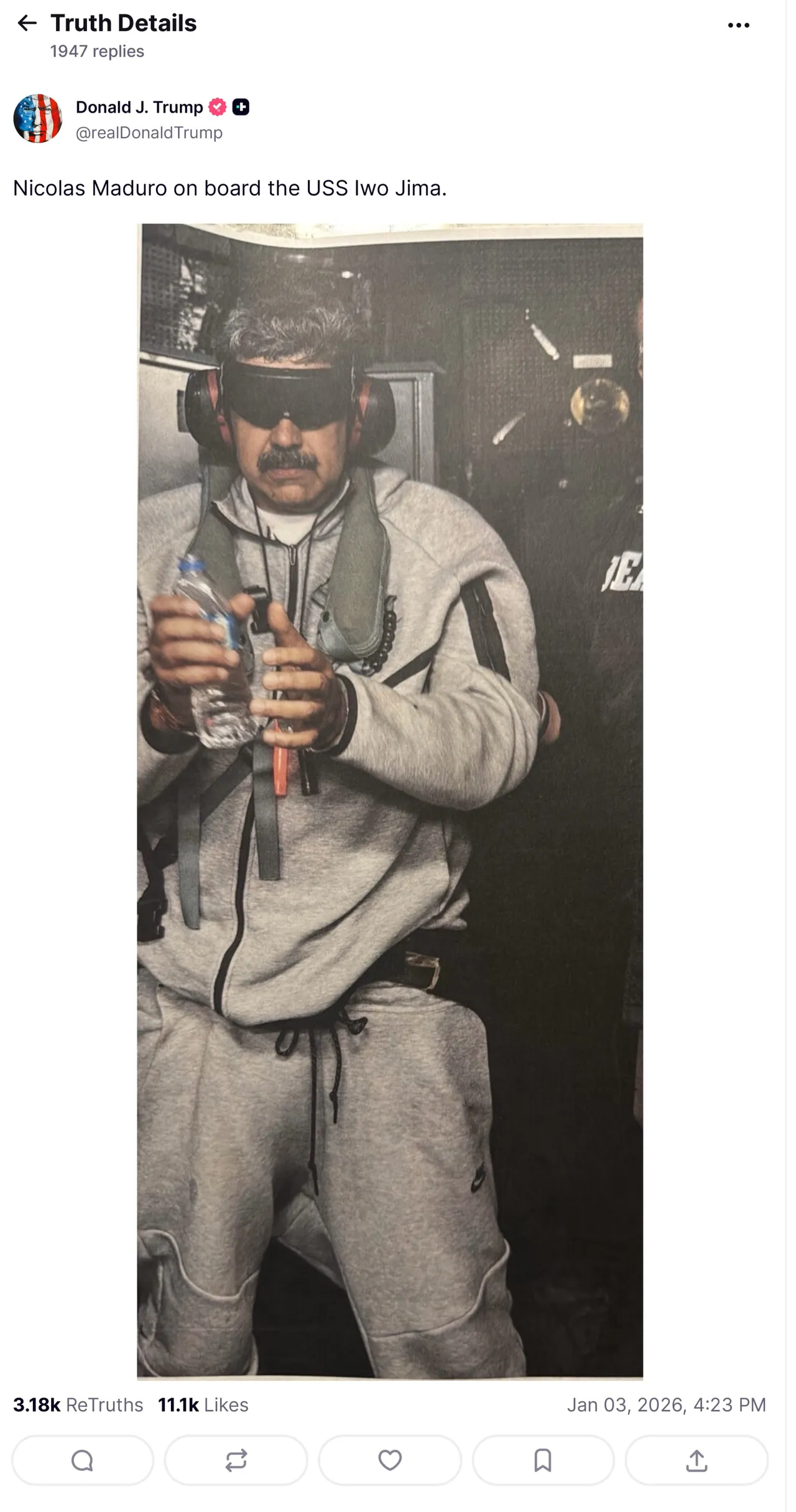 Nicolás Maduro’s Arrest Outfit Triggers Unexpected Fashion Trend | The ...
