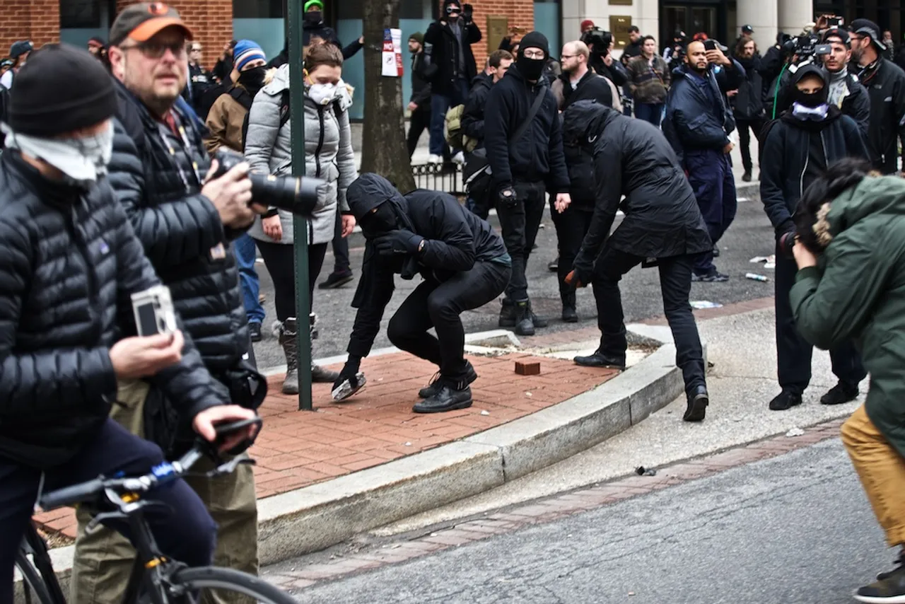 Here Are 17 Pictures From Inside The ‘Peaceful’ Protest On Inauguration ...