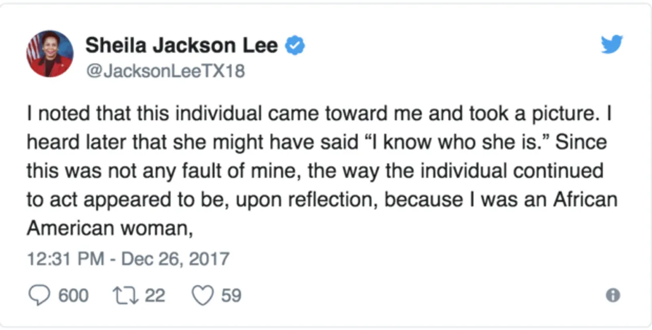 Sheila Jackson Lee’s Long History Of Being An Entitled ‘Queen’ | The ...