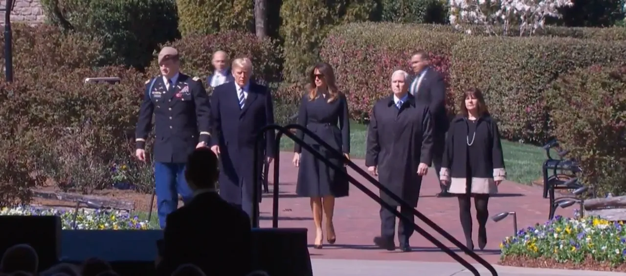 The Heavily Decorated Army Major Escorting Trump At Billy Graham’s ...