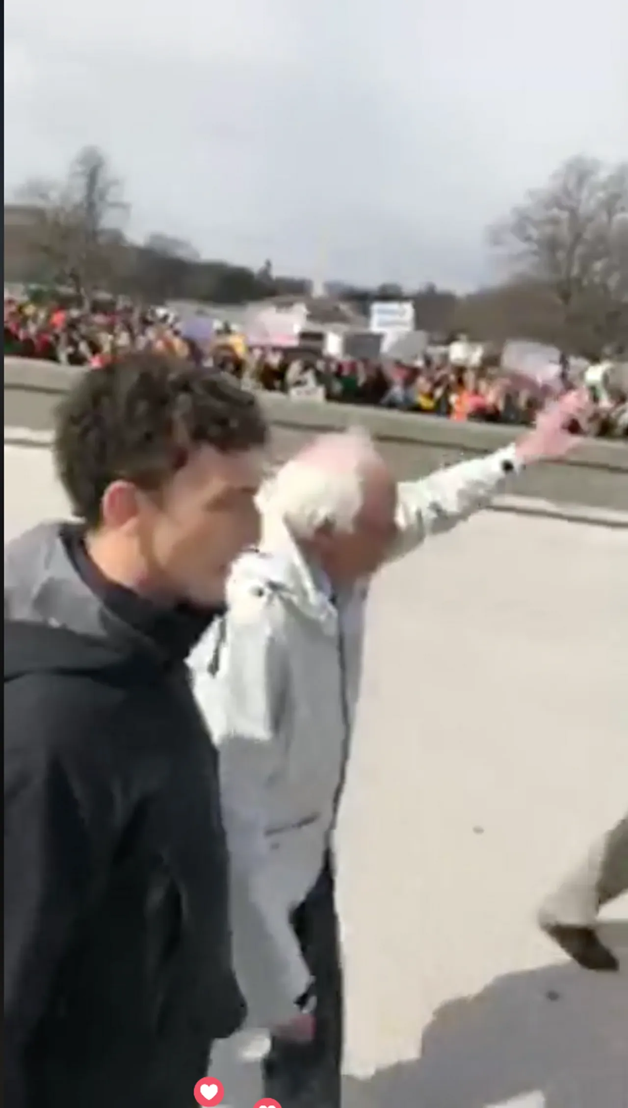 Under Heavily-Armed Police Guard, Bernie Sanders Addresses Anti-Gun ...