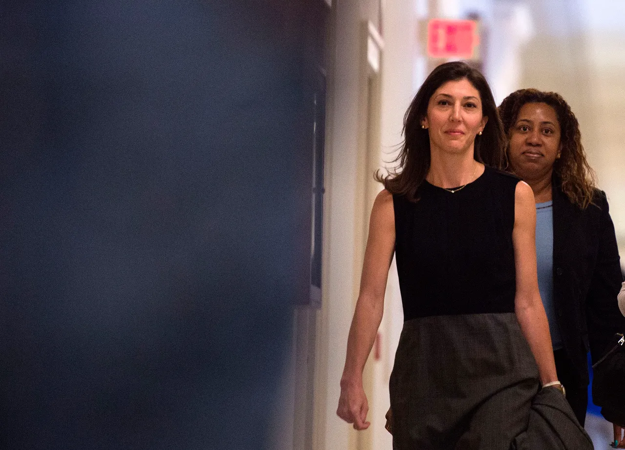 The First Images Of Peter Strzok Lover Lisa Page Entering Congress For ...