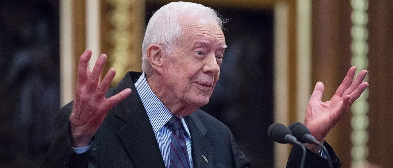 Jimmy Carter Reveals He Voted For Bernie Sanders For President | The ...