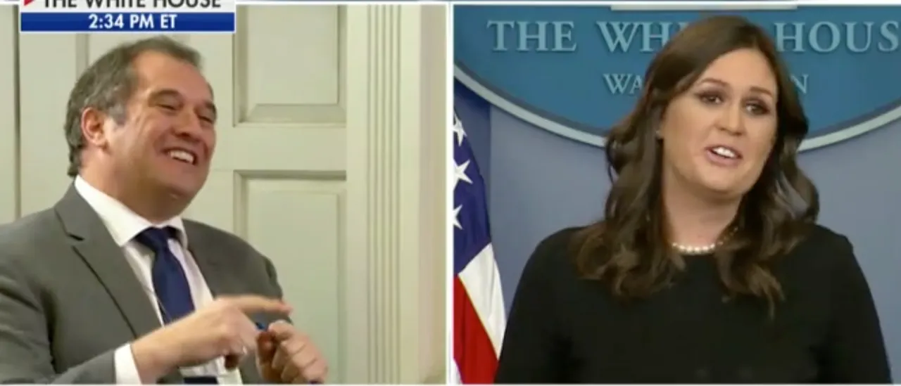 When Reporter Calls Himself ‘Ignorant,’ Sarah Sanders Gets Out The Body ...