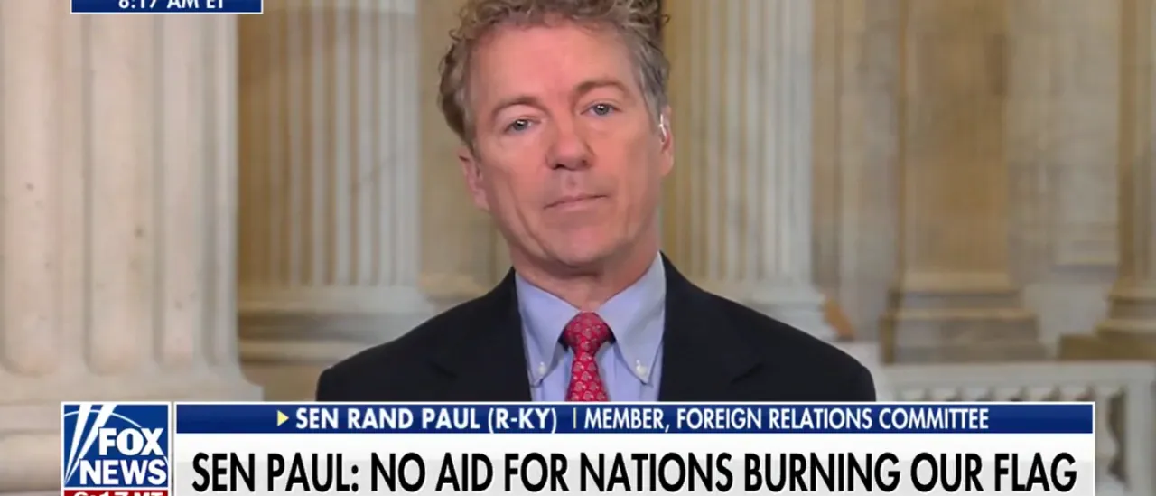 Rand Paul Wants To Stop Foreign Aid To Countries That ‘Hate Us And Burn ...