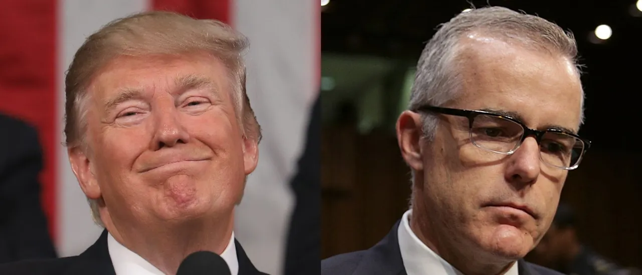 REPORT: Trump Called Andrew McCabe And Used A Very Specific Word To ...