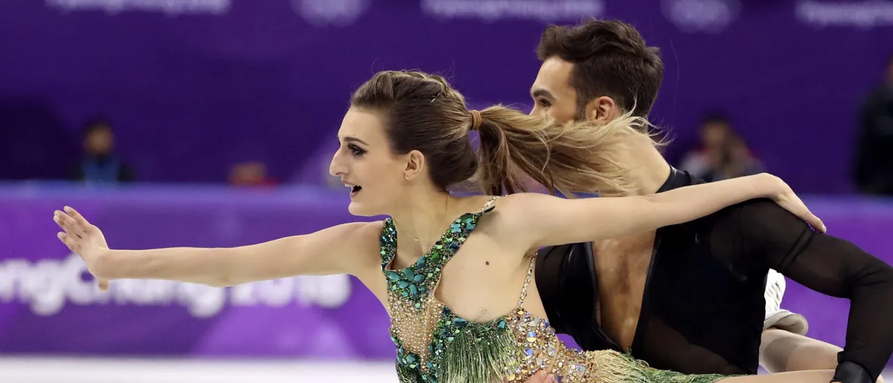 French Ice Dancer Suffers ‘Nightmare’ Of A Wardrobe Malfunction During ...