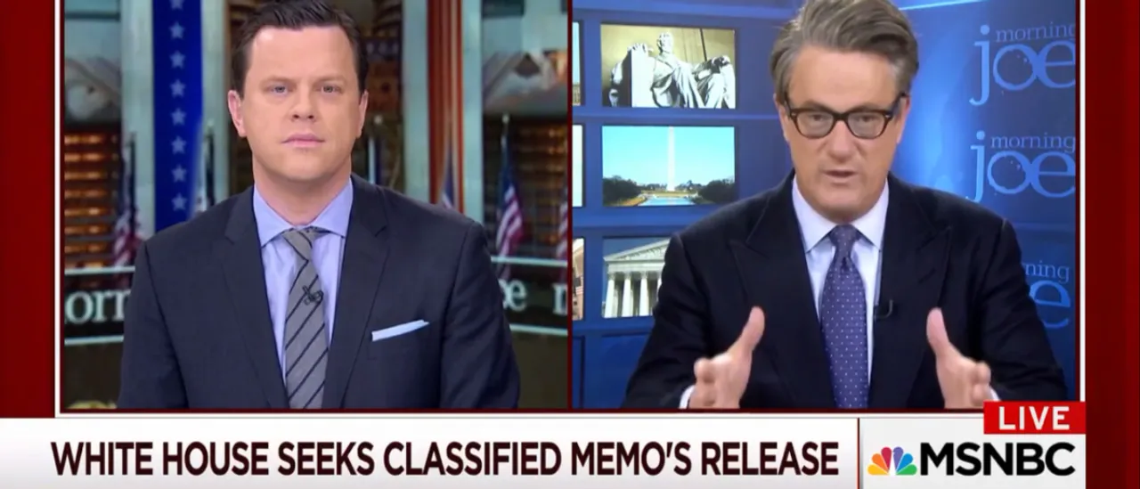 Scarborough Continues Campaign To Discredit FISA Memo Despite Not ...