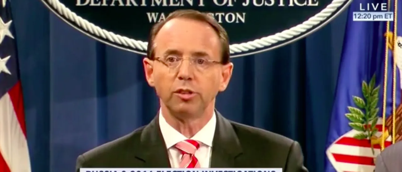 Rod Rosenstein Highlights ‘The Grace, Dignity And Unity Of The American ...