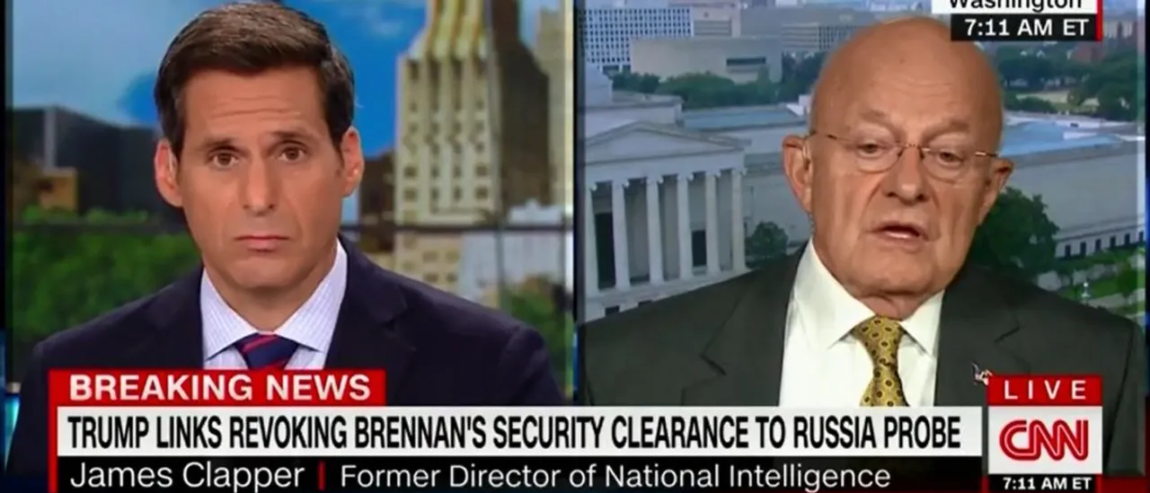 James Clapper Fears For Future Of Intelligence Community After Brennan ...