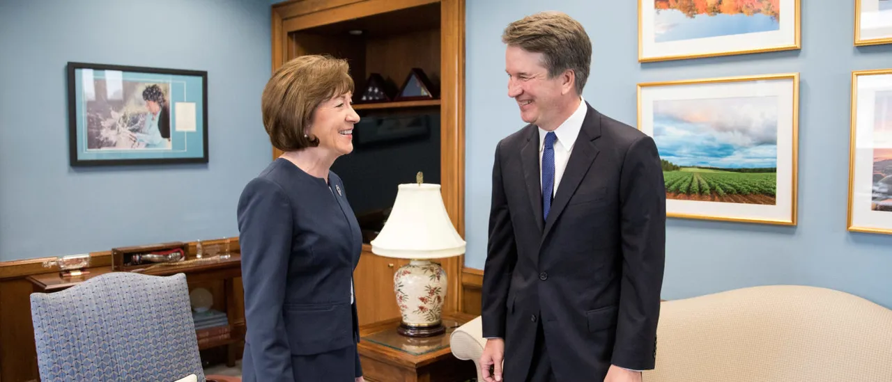 Kavanaugh Calls Roe V. Wade ‘Settled Law’ In Private Meeting With Susan ...