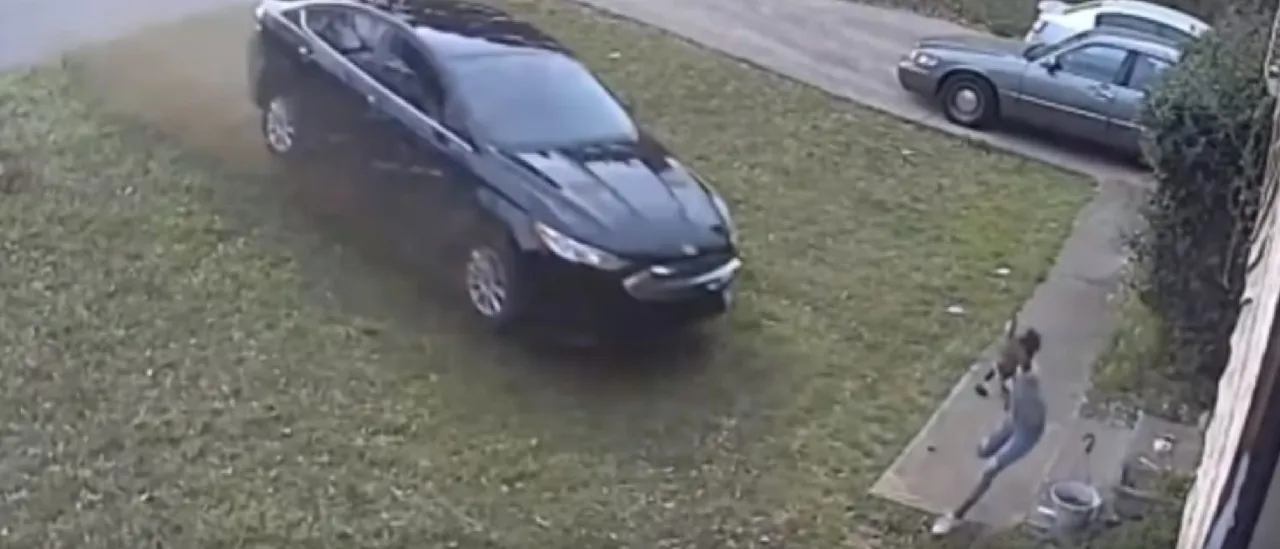 Out-Of-Control Car Hits Young Girl Playing In Yard, Suspects Flee The ...