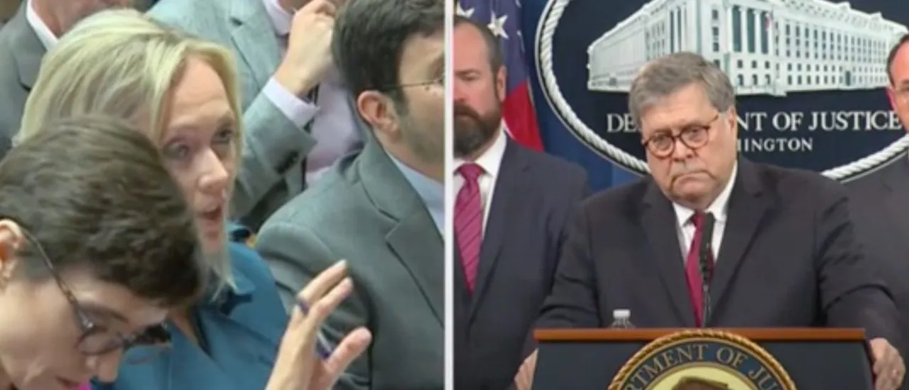 Attorney General William Barr Fires Back At Reporter Over ...