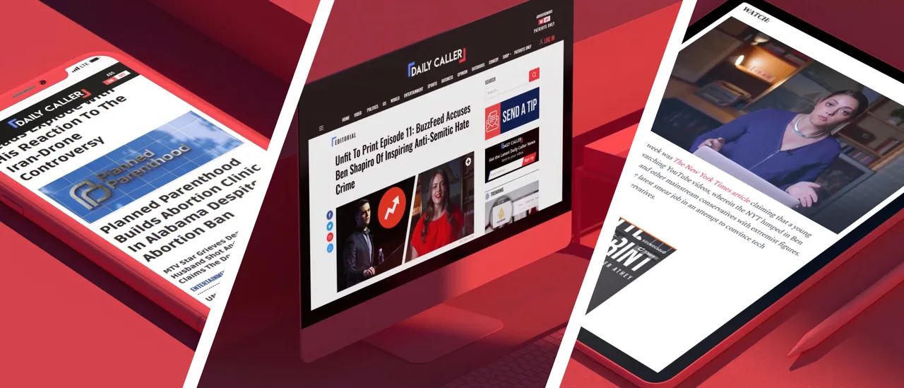 You Asked, So We Delivered. Introducing Daily Caller’s Brand New ...