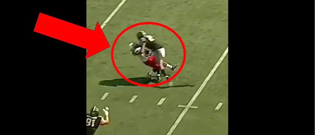 Kenny Hebert Throws Down Massive Hit Against Northern Illinois | The ...