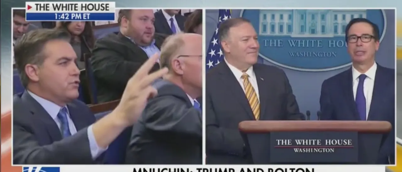 Steve Mnuchin Rebukes CNN’s Acosta: ‘That’s The Most Ridiculous ...