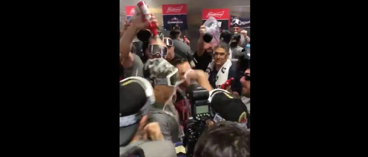 Watch Videos Of The Washington Nationals Celebrating After Winning The ...