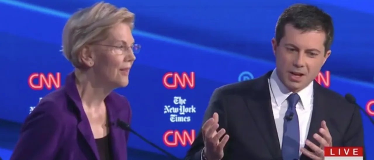 Warren Skirts Question On Taxes, Buttigieg And Klobuchar Take The Fight ...