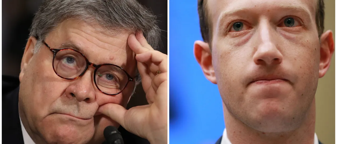 Barr Asks Facebook To Halt Rollout Of Privacy-Focused Program Over ...