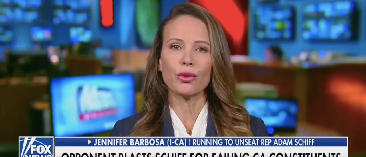 Adam Schiff Challenger Jennifer Barbosa Attacks Him For Chasing ...