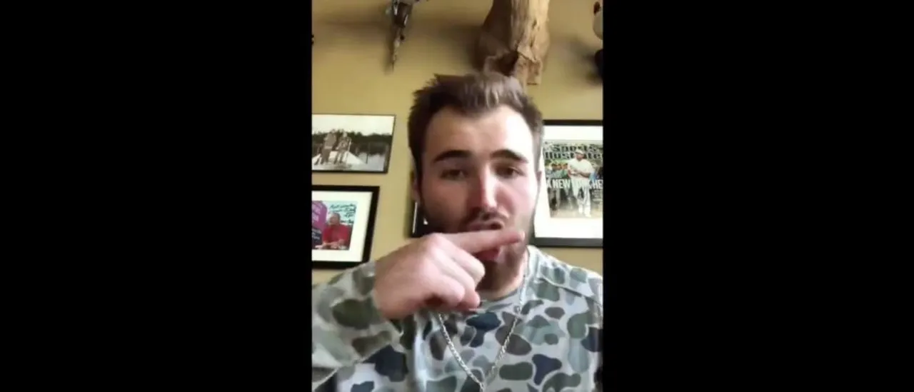 Jake Fromm Blows A Turkey Call During Interview With Laura Rutledge ...
