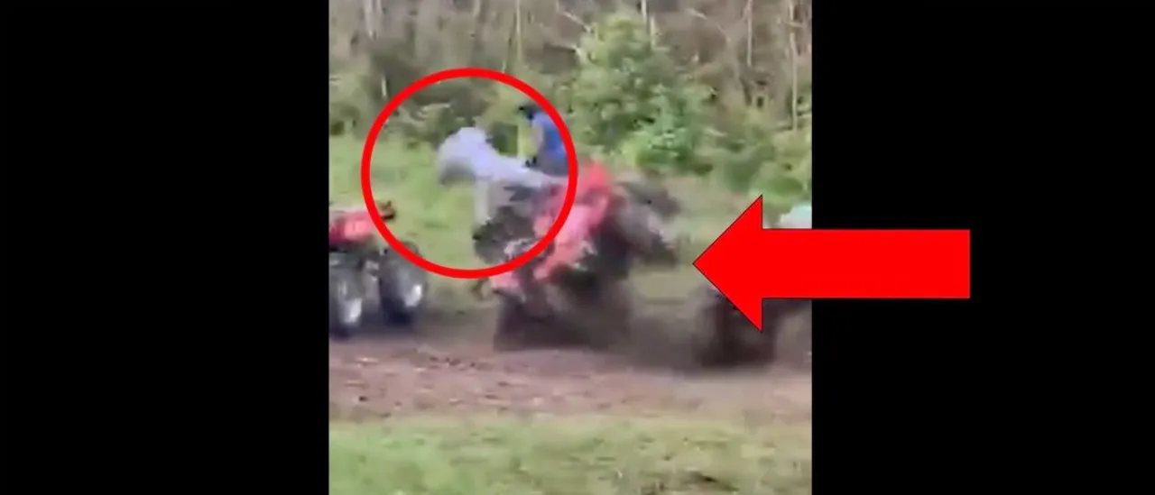 Man Flies Off Of An ATV During Scary Crash | The Daily Caller