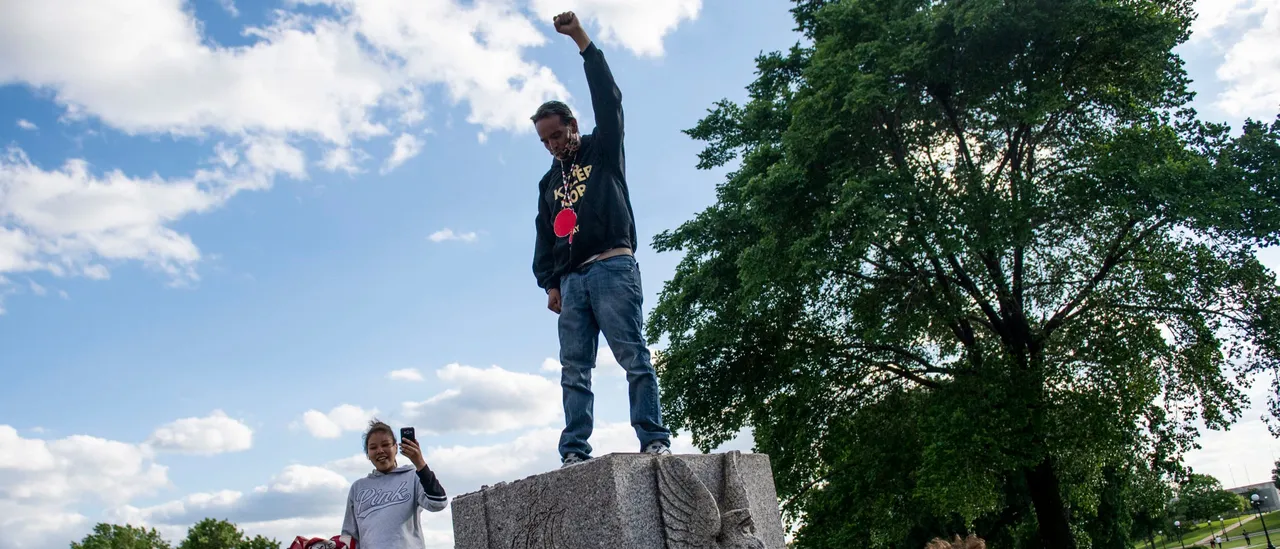 Man Who Toppled Christopher Columbus Statue Avoids Jail Time Due To ...