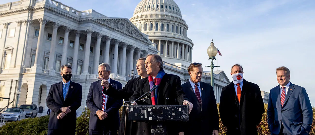 House Freedom Caucus Sends Letter To Trump, Asking Him To Veto Omnibus ...