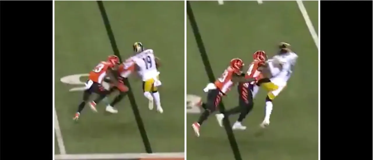 Vonn Bell Rocks JuJu Smith-Schuster With A Huge Hit | The Daily Caller