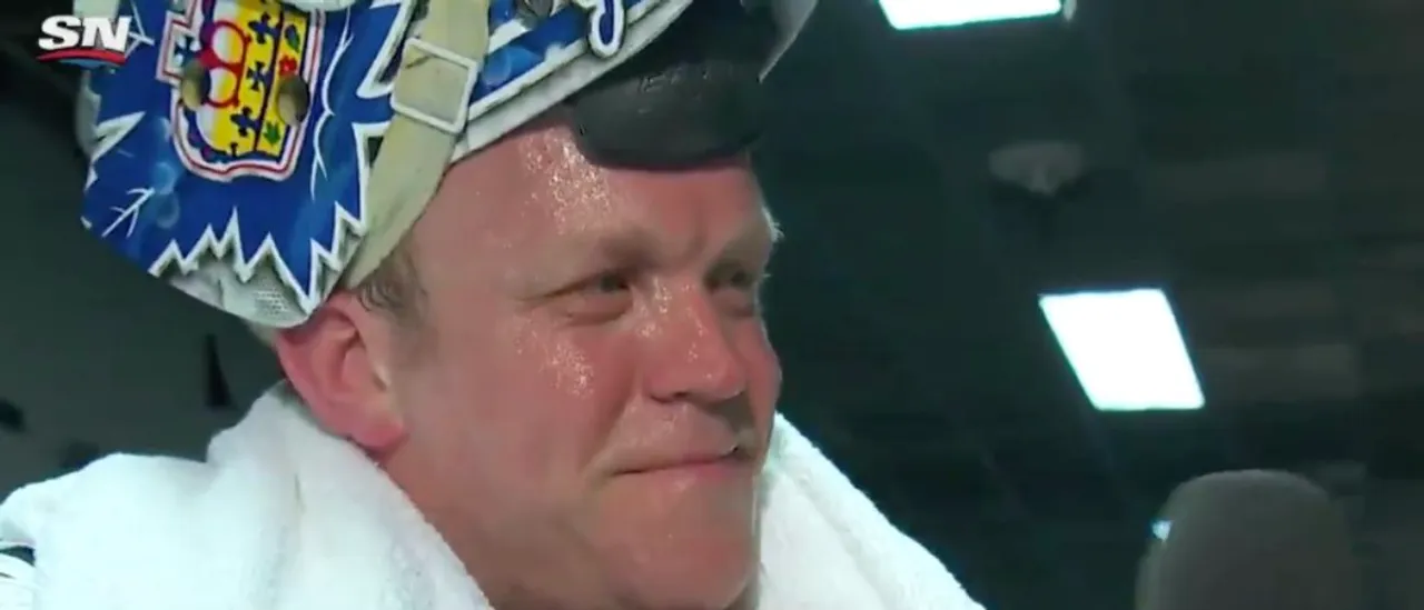 Zamboni Driver-Turned Backup Goaltender David Ayres Is Getting A Disney ...