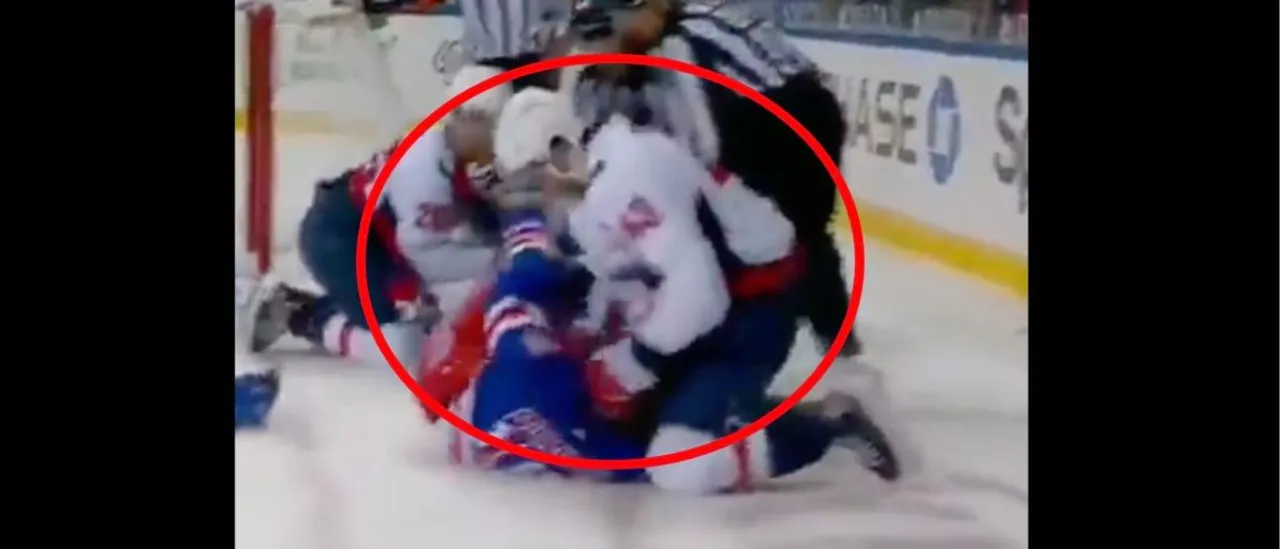 Tom Wilson Slams Artemi Panarin In Brutally Violent Fashion | The Daily ...