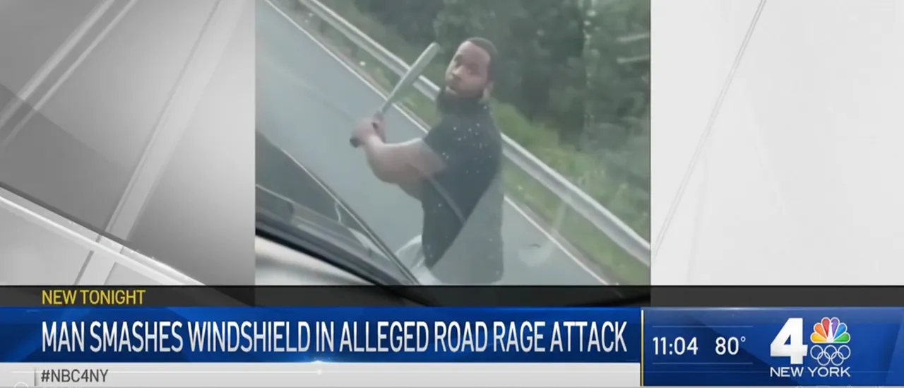 New York Man Smashes Car Windshield With Baseball Bat, Allegedly Over ...