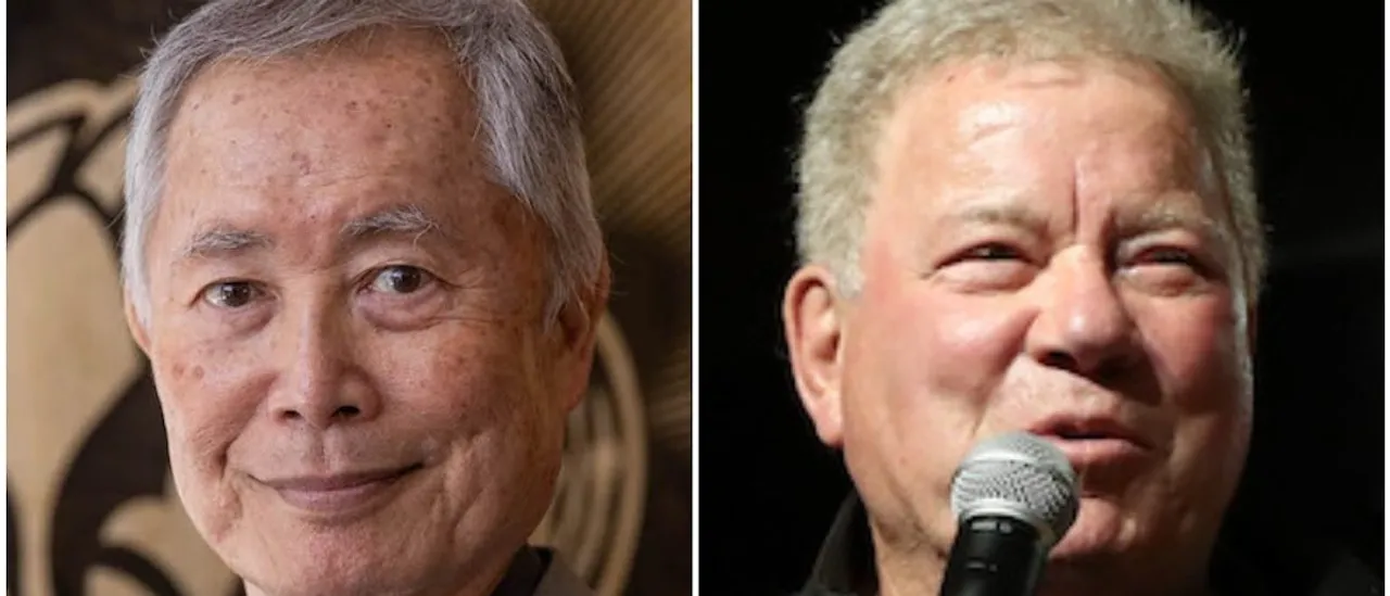 ‘A Cantankerous Old Man’: George Takei, William Shatner Continue 50 ...