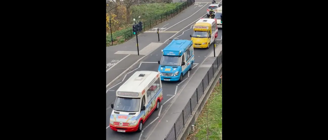 Ice Cream Man Receives Honor With Funeral Procession Of Fellow Ice ...