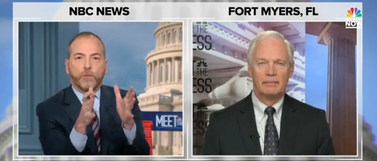 ‘Go Back On Your Partisan Cable Cocoon’: Chuck Todd, Ron Johnson Get ...
