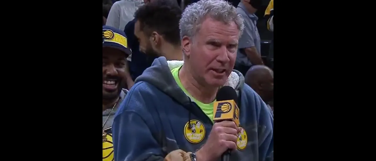 Will Ferrell Went To NBA Game, Shot Threes, Drank Beer, Hung Out With ...