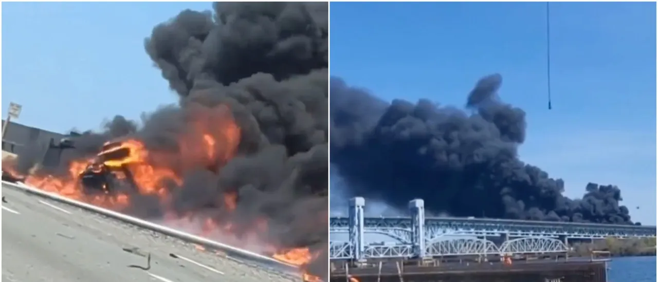 Video Shows Aftermath Of Massive Explosion After Fuel Tanker Truck ...
