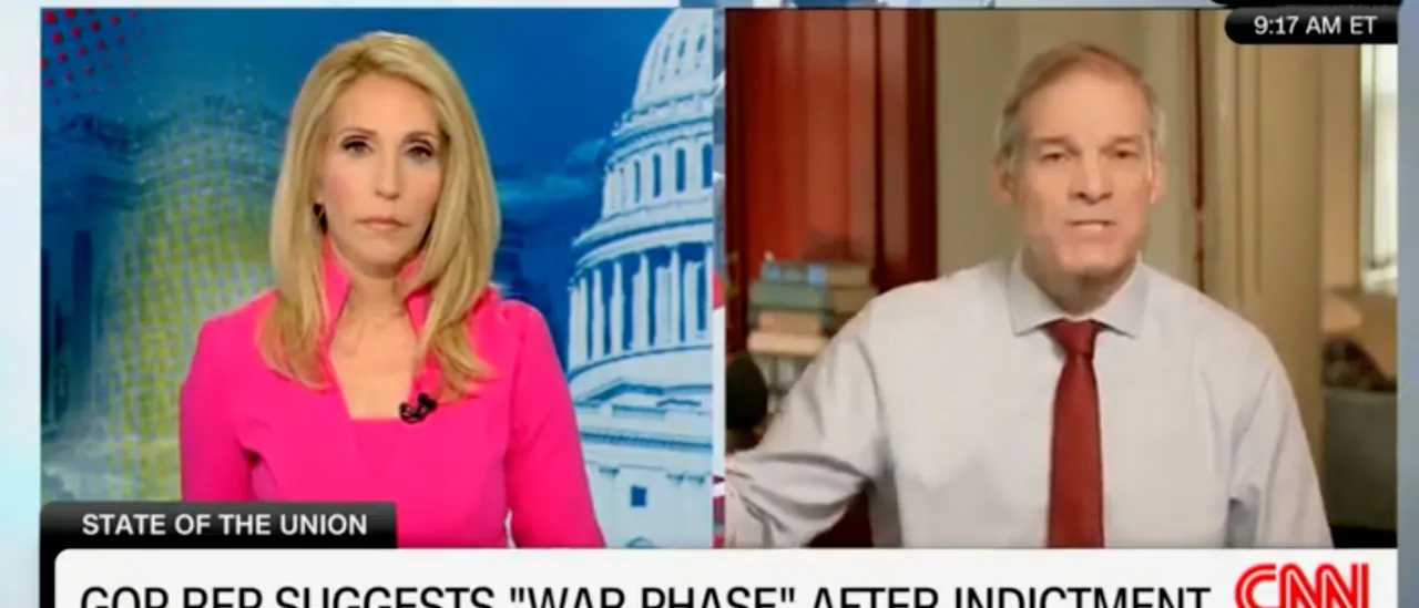 Jim Jordan Savagely Reminds CNN Host Trying To Pin Violence On GOP How ...