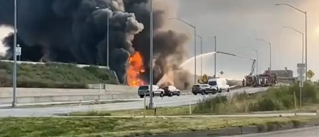 Philadelphia Truck Fire Causes Collapse Of Interstate Road | The Daily ...