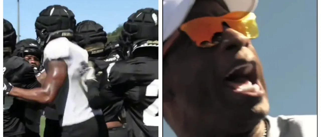 Massive Brawl Breaks Out During Colorado Football Practice And Deion ...