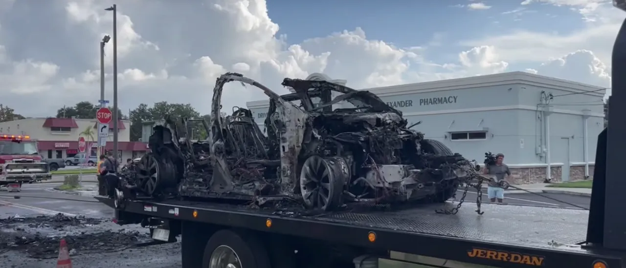 EVs Exposed To Salt Water Flooding From Hurricane Idalia Are Catching ...