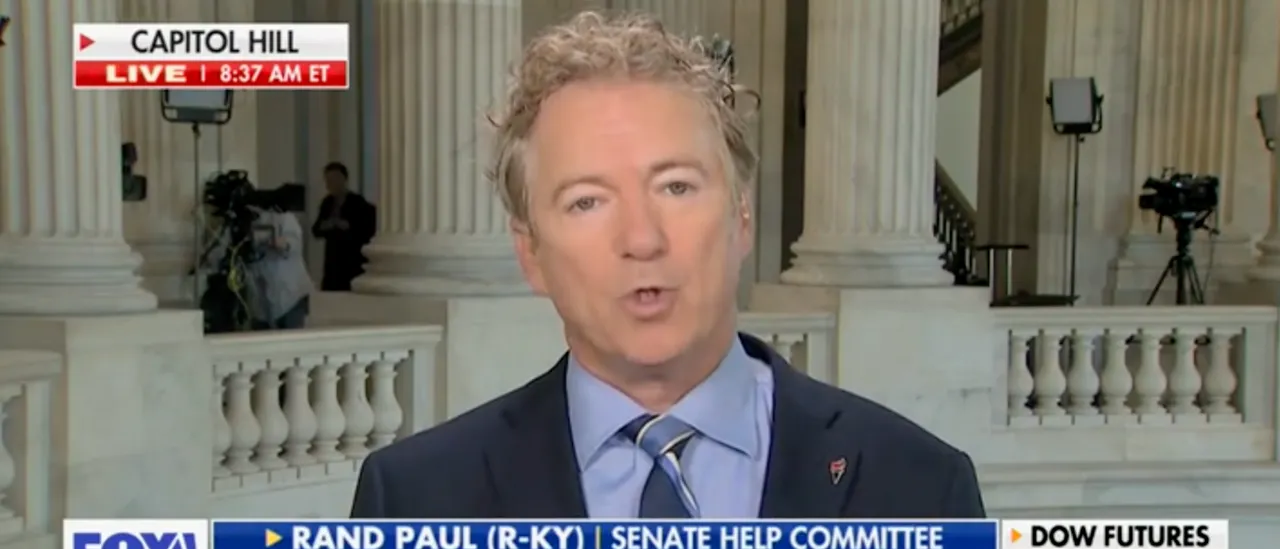 Rand Paul Comes Out Swinging Against Lindsey Graham Over Ukraine Aid ...