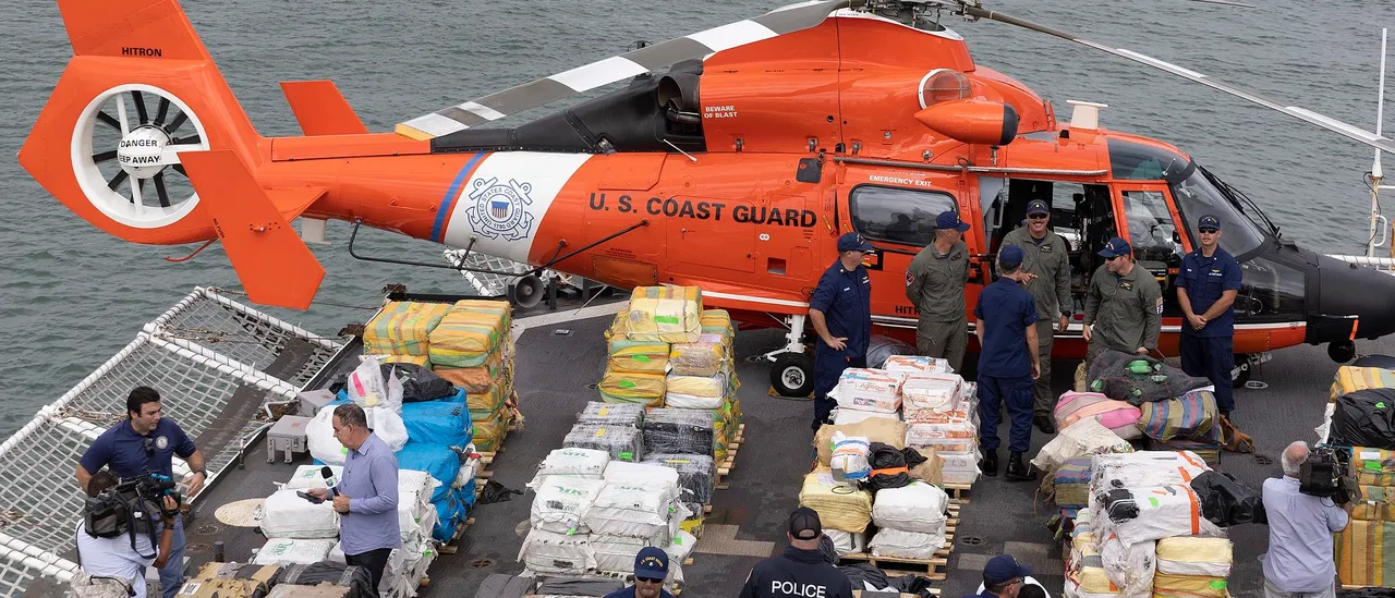 US Coast Guard Seized Illegal Drugs Worth Nearly $500 Million | The ...