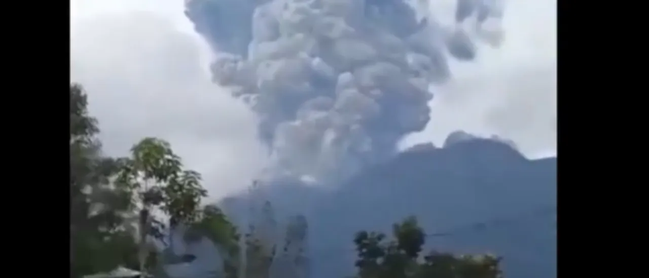 Volcano Erupts In Indonesia, Sending Toxic Ash Nearly 10,000 Feet Into ...