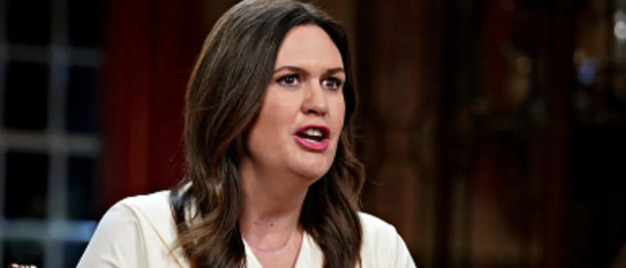 EXCLUSIVE: Gov. Sarah Huckabee Sanders Demands Biden Administration ...