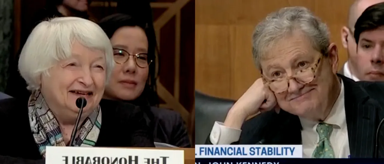 John Kennedy Cracks Up Biden Official Before Hitting Her With Zinger ...